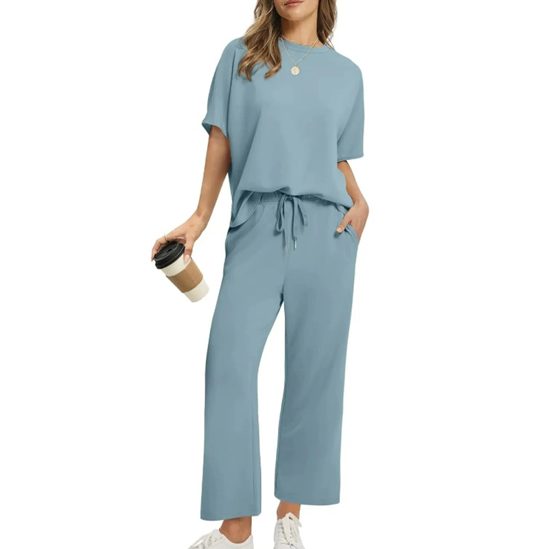 Aesthetic™ | Casual Top and Pants Set – Adelaide Aesthetic